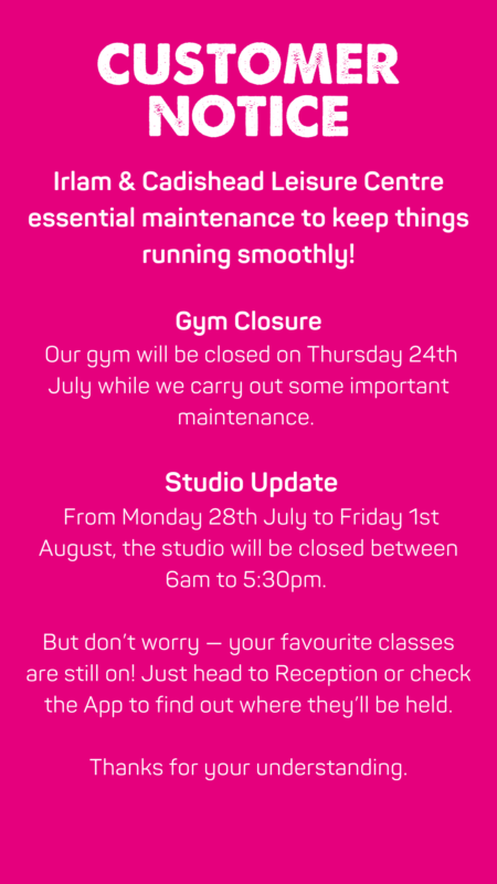 Irlam and Cadishead Leisure Centre – SCL